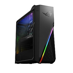 ROG Strix GA15DH Gaming Desktop PC, AMD Ryzen 7 3800X, GeForce RTX 2070 SUPER, 16GB DDR4 RAM, 512GB PCIe SSD + 1TB HDD, Wi-Fi 5, Windows 10 Home, GA15DH-AH772