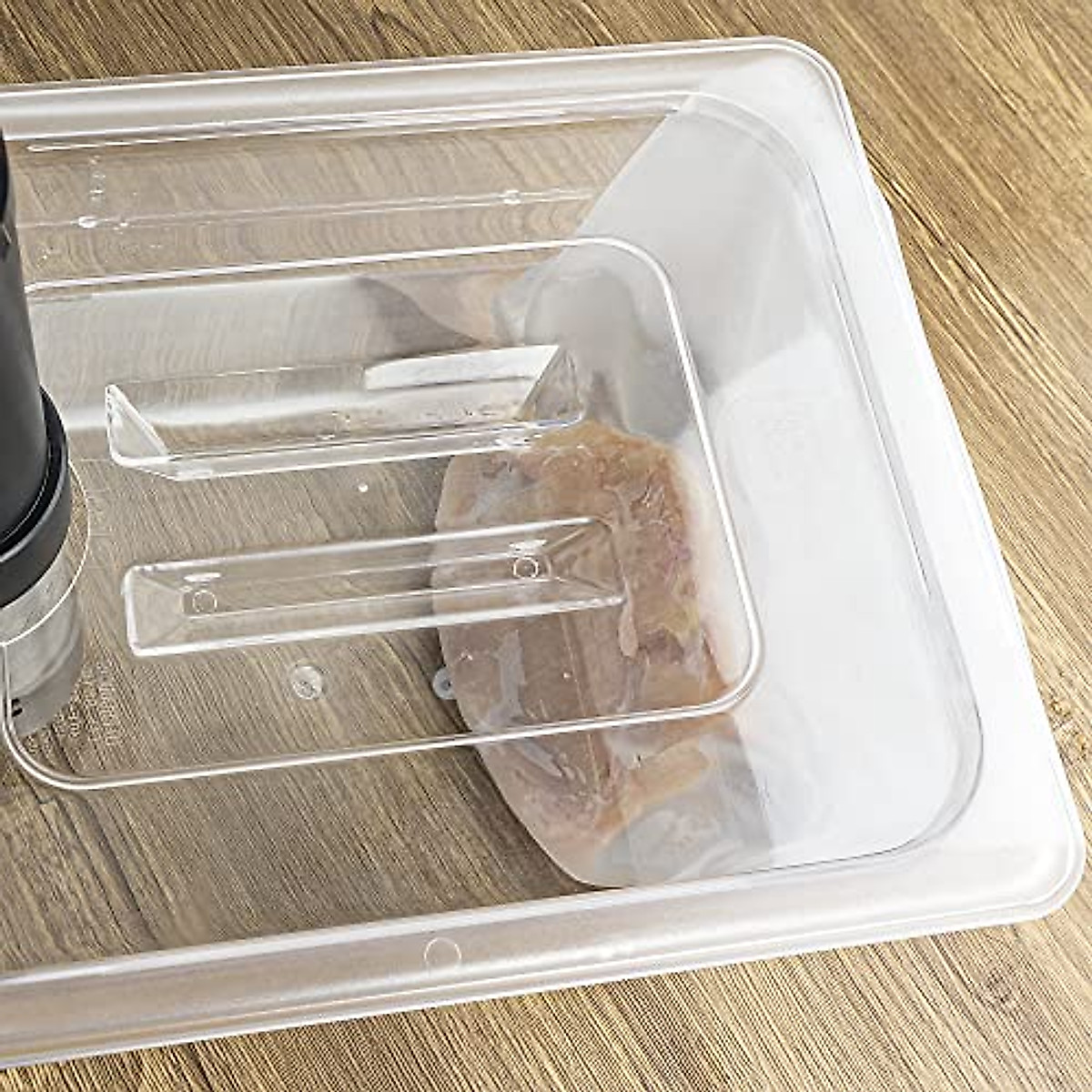 Reusable Sous Vide Bags- 2 Packs - Large Size Food Grade High Temperature Resistant Silicone BPA-free Bags for Sous Vide Cooking-Compatible with Anova, ChefSteps, Kitchen Gizmo, Gramercy Kitchen, Gourmia and All Immersion Circulators