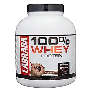 Labrada Nutrition 100% Whey Protein Chocolate 4.13 Pound