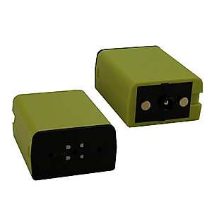 2 Pack Bendix King LAA0139 Clamshell AA Battery for LPX, LPH etc LAA125- Yellow