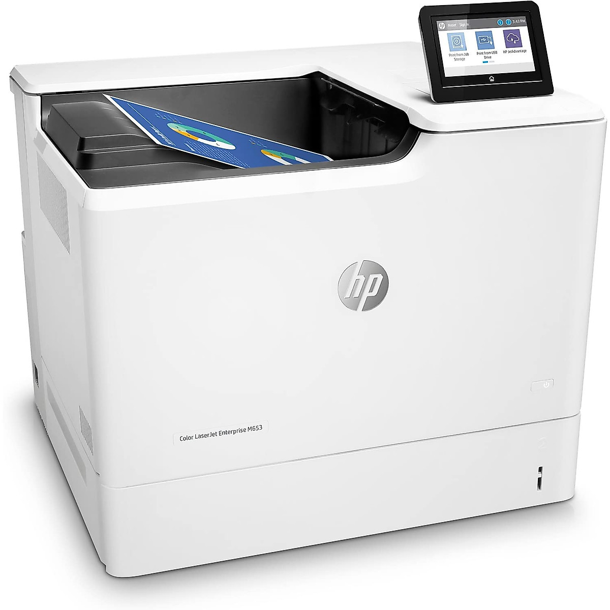 HP Color LaserJet Enterprise M653dn Printer with Duplex Printing (J8A04A)