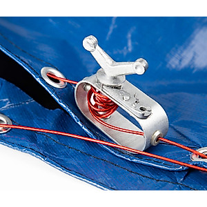 Blue Wave BWC924 Gold 15-Year 16-ft x 25-ft Oval Above Ground Pool Winter Cover,Royal Blue