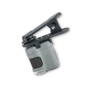 Carson MicroMini 20x LED Lighted Pocket Microscope with Built-in LED and UV Flashlight and Universal Smartphone Digiscoping Adapter Clip & MicroBrite Plus 60x-120x LED Lighted Pocket Microscope