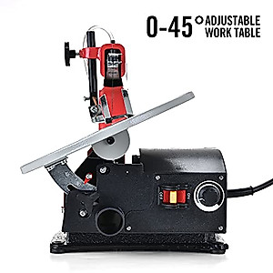 PowerSmart Scroll Saw 16 Inch Variable Speed 400-1600RPM, 0-45° Adjustable Table Saw, 16" Saws for Woodworking