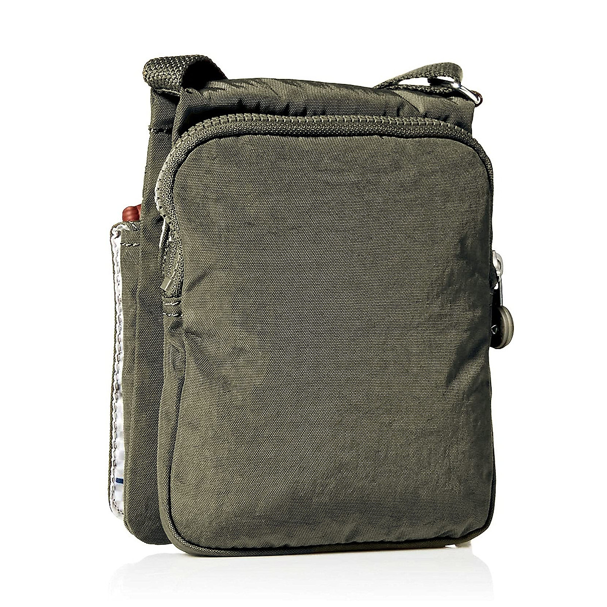 Kipling Women's Eldorado Crossbody Bag, Essential Travel Accessory, Jaded Green Tonal