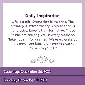 A Year of Gratitude Page-A-Day Calendar 2023: Wake Up Grateful