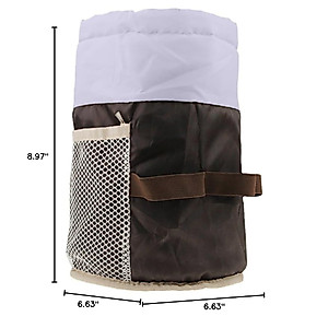 INVODA 2PCS Travel Cosmetic Bag Makeup Organizer Bag Bathroom Cases Toiletry Bag with Drawstring (Green+Blue)