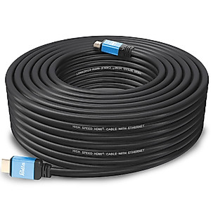 Postta HDMI 2.0V Cable(50 Feet) Support 4K 2160P,1080P,3D,Audio Return and Ethernet - 1 Pack(Blue)