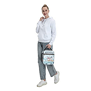 MVYNUL Lunch Box Reusable Insulation Lunch Bag Containers Tote Handbag For Women Men Teens Girls