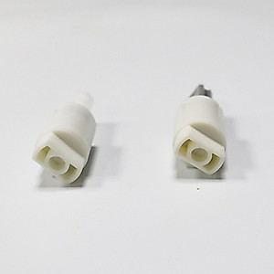 Haipink Slowly-Close Toilet Seat Buffer Pad Toilet Seat Dampener Toilet Seat Close Hinges Connectors For Gentle Lid Lowering Toilet Seat Buffer, clockwise