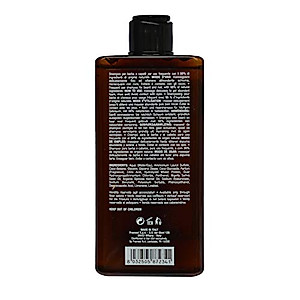 Framesi Barber Gen Hair & Beard Natural Cleanser Shampoo, 8.4 fl oz, Men's Natural Shampoo