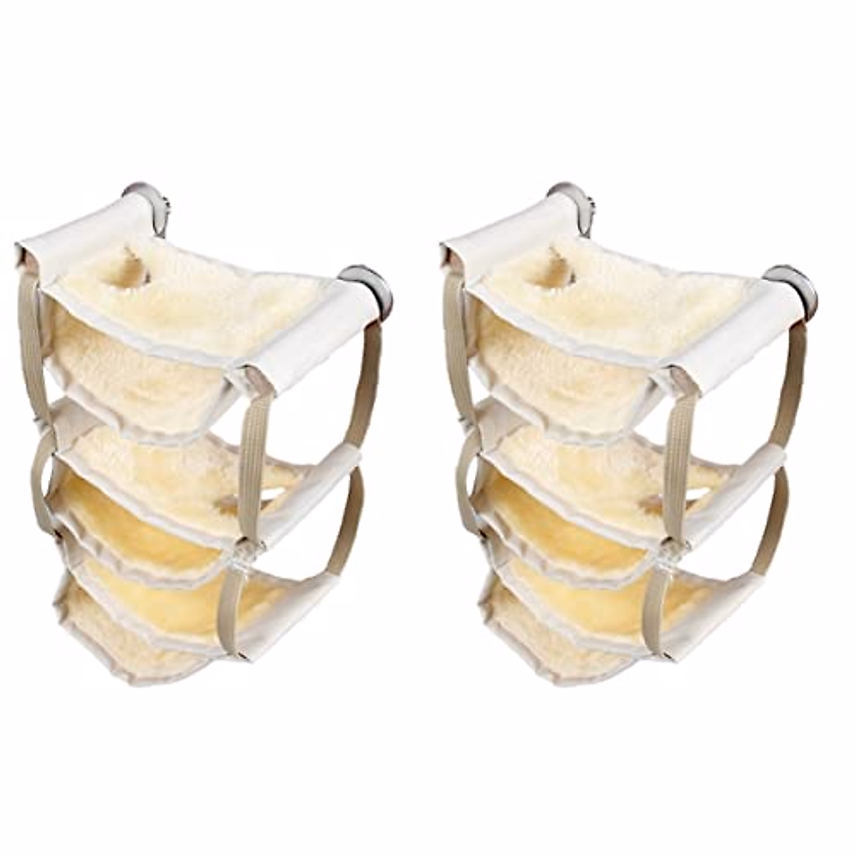 Mipcase Chinchilla Hanging Layer Hedgehog Hamster Yellow Rat Multi- Pet Accessories Glider Little Perched Small Gerbil Multi-Layer Pig Bed Super Hammock Multi Guinea House Warm for