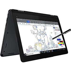 Lenovo ThinkPad Yoga 11e 2-in-1 Convertible Laptop 11.6in Touchscreen Display Intel M3 Processor up to 3.4Ghz 8GB RAM 128GB SSD Web Cam Windows 11 (Renewed)