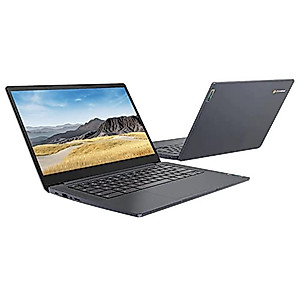 Lenovo 14" Chromebook Laptop (Latest Model), MediaTek 8-Core Processor, 4GB LPDDR4X RAM, 64GB eMMC, Wi-Fi, Webcam, USB-C, Long Battery Life, NLY MP, Abyss Blue, Chrome OS