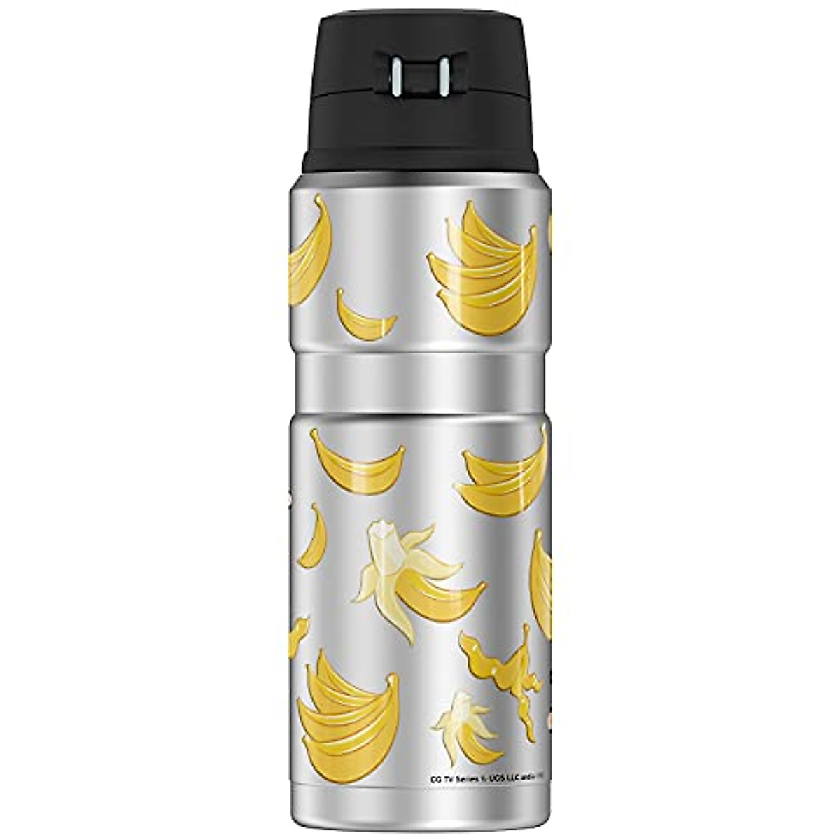 Curious George Curious George Bananas THERMOS STAINLESS KING Stainless Steel Drink Bottle, Vacuum insulated & Double Wall, 24oz
