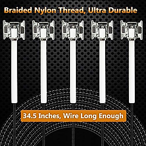 Replacement Parts for Nexgrill 720-0882A 720-0896 720-0925 720-0896B 720-0896C Gas Grills, Includes 5 Ignitors, 5 Stainless Steel Burner Tubes and 5 Flame Tamers Heat Shields Replacement for Nexgrill