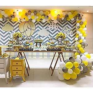 Latex Balloons, 100-Pack, 12-Inch, Yellow Balloons (100)