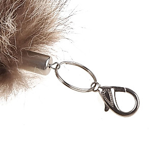 Ankexin for Key Ring Raccoon Coat Tails Chain Keychain Keyring Gift New