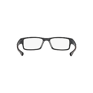 Oakley Men's Ox8046 Airdrop Rectangular Prescription Eyewear Frames, Satin Light Steel/Demo Lens, 59 mm
