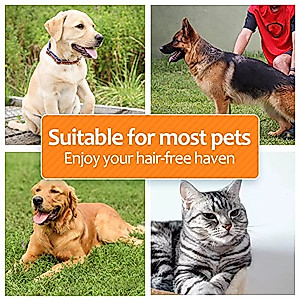 Undercoat rake for Dogs，Dog Deshedding Brush for Large Dogs，2 in 1 Dematting Comb & deShedding Tool for Long Hair Cats，Pet Hair Grooming Brush, Clear mats and tangles, Reduces Shedding by 95%…