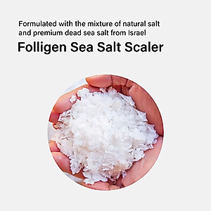 Dr.FORHAIR Folligen Sea Salt Scaler Scalp Scrub (10.5oz) | 45% Sea Salt | Exfoliate Hair Deep Cleansing Excess Sebum Oily Greasy Hair | Dry Flaky Itchy Treatment (No Parabens, Silicone, Sulfates)