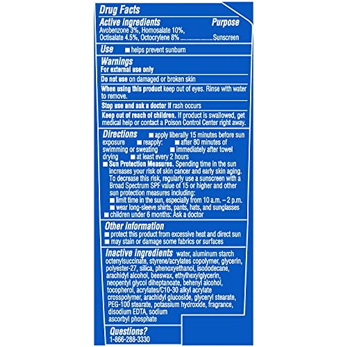 Coppertone SPORT Sunscreen SPF 50 Lotion, Water Resistant Sunscreen, Body Sunscreen Lotion, 7 Fl Oz