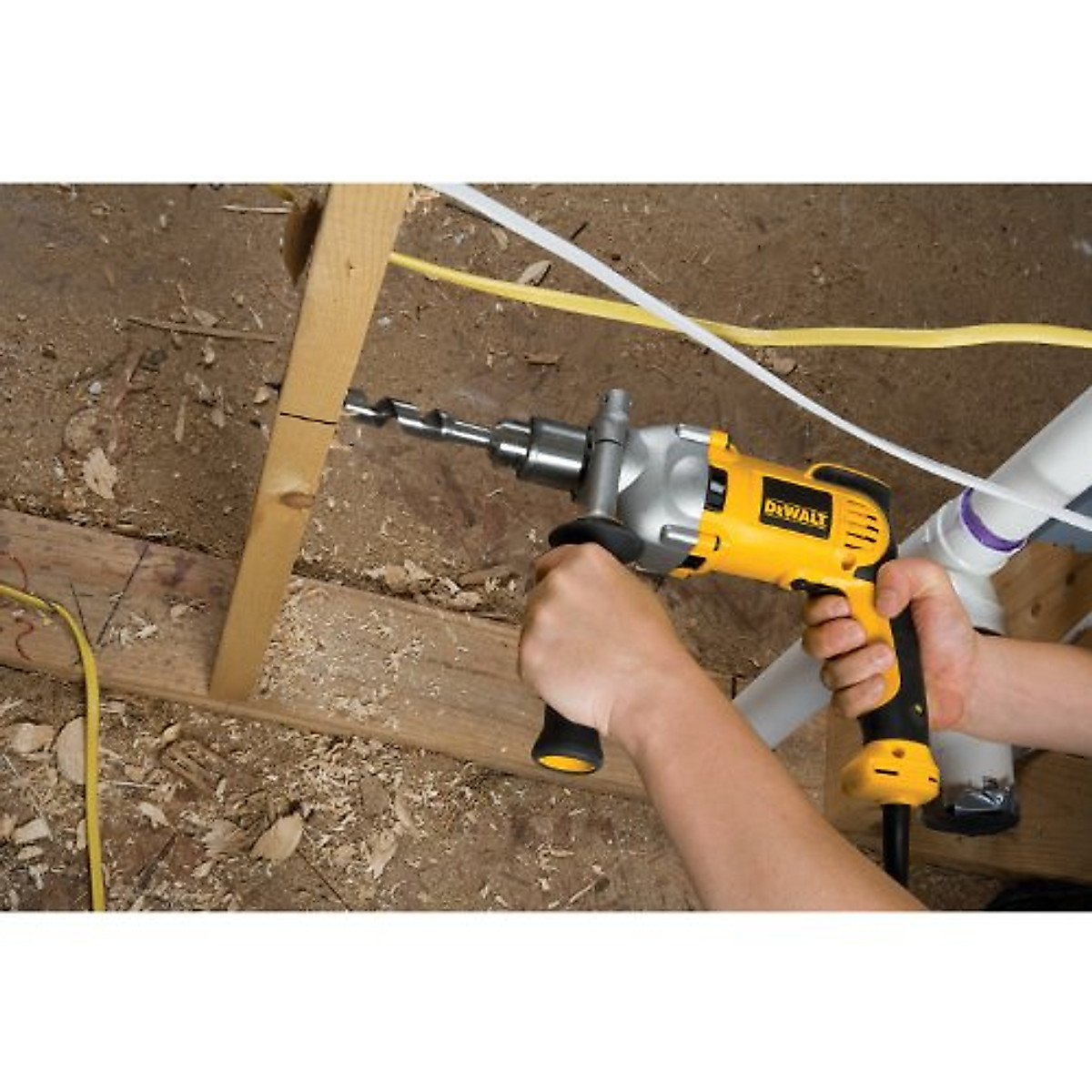 DEWALT Electric Drill, Pistol-Grip, 1/2-Inch, 10-Amp (DWD210G)