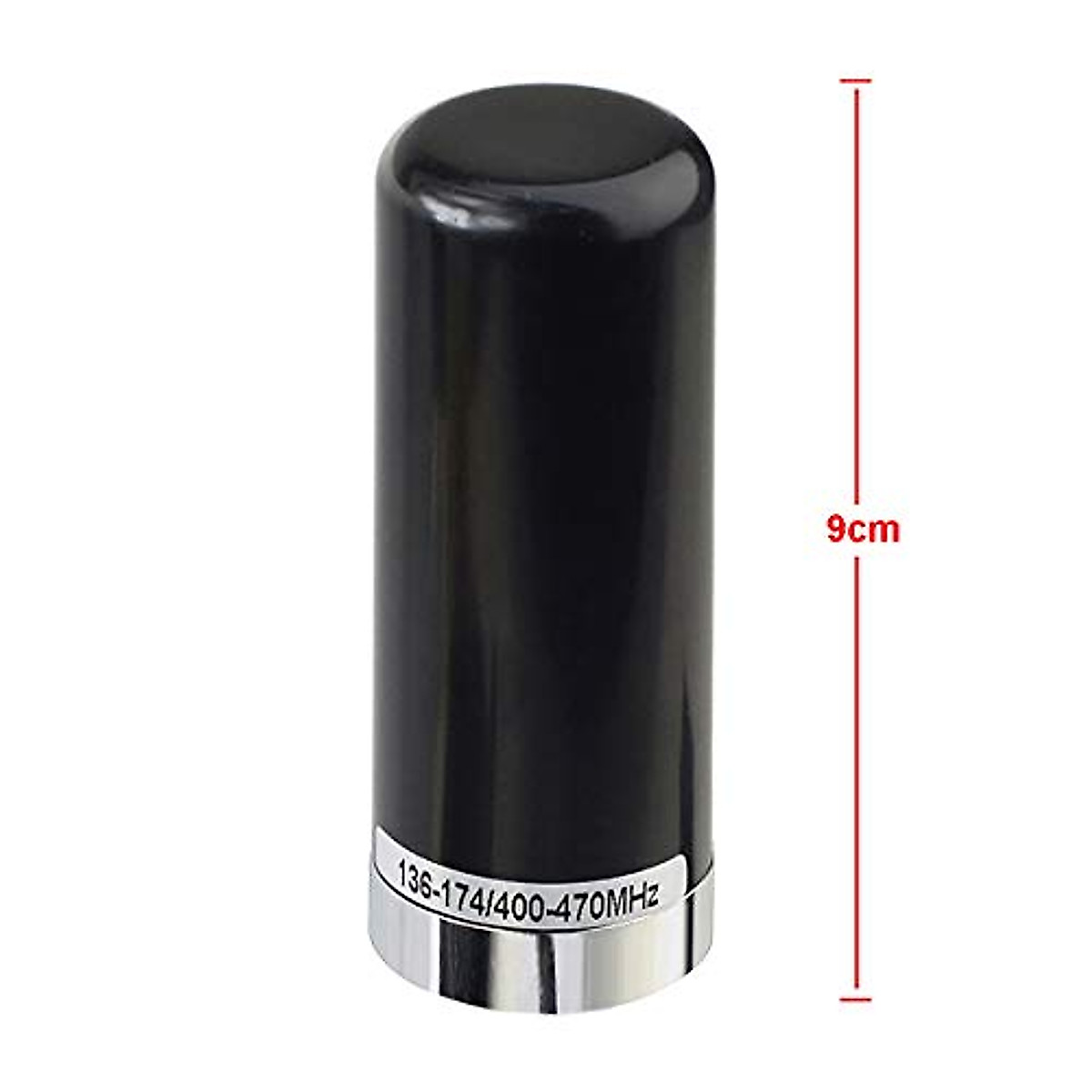 Bingfu Vehicle Ham Radio Mobile Radio Antenna Dual Band VHF UHF 136-174MHz 400-470MHz Amateur Radio Low Profile PL259 Male Connector Antenna for Car Truck Ham Radio Two Way Radio Marine VHF Radio