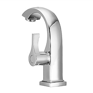 QAZWSXED LESANGBAIHUODIAN Chrome Bathroom Faucet Basin Copper Tap Single Handle Spout Sink Bath Cold Water Faucet Kitchen Faucet Bathroom Accessories