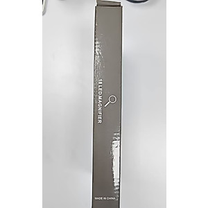 Magnifying Glass with Light, 30X Handheld Large Illuminated Magnifier, Reading Magnifying Glass with for Seniors Read, Coins, Stamps, Map, Inspection, Macular Degeneration