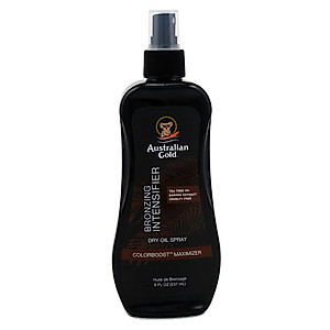Australian Gold Intensifier Bronzing Dry Oil Spray 8 Ounce (Pack of 2)