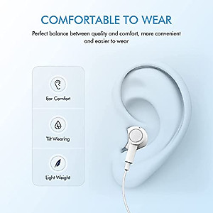 2 Pack for Apple EarPods Headphones with Lightning Connector Wired Earbuds Wired Headphones (Built-in Microphone & Volume Control) Compatible with iPhone 13/12/11 Pro Max/XS/XR/X/7/8 Plus/iPad/iPod