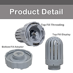 Macaberry Humidifier Demineralization Filters Compatible with Air Innovations HUMIDIF Humidifier, Demineralization Cartridge Replacement Silver 8 Pack