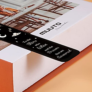 Book Lover Gifts for Women Funny Bookish Bookmark Gifts for Friends Book Fans Book Lover Gifts for Reader Inspirational Birthday Christmas Graduation Gifts for Women, Star Bookmark 1PCS Double-Sided