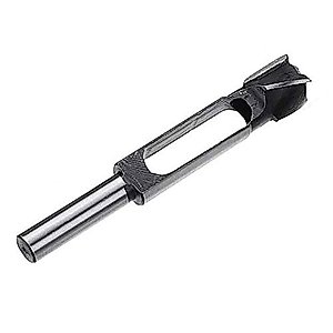 Dtacke Wood Plug Hole Cutter Tenon Dowel And Plug Drill Woodworking Cutter (8mm Drill inner bore)