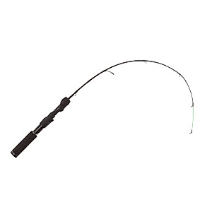 13 FISHING - Widow Maker Deadstick Ice Rod 32" ML (Medium Light) - Carbon Composite Blank with Evolve Soft Touch Reel Seat - WM2-32ML-DS