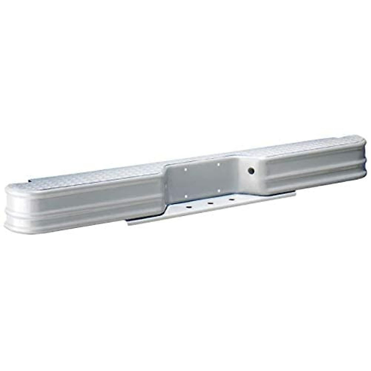 Fey 20002 DiamondStep Universal Silver Replacement Rear Bumper (Requires Fey vehicle specific mounting kit sold separately)