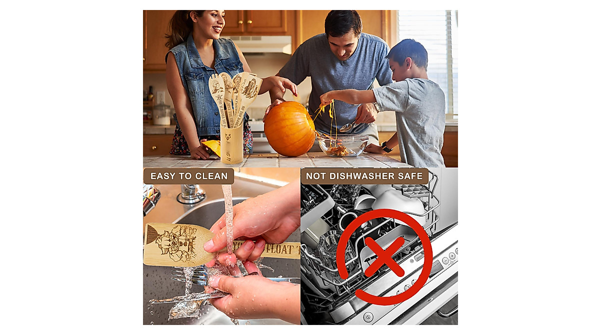 Horror Movie Character Cooking Gift Set - 6Pcs Utensils