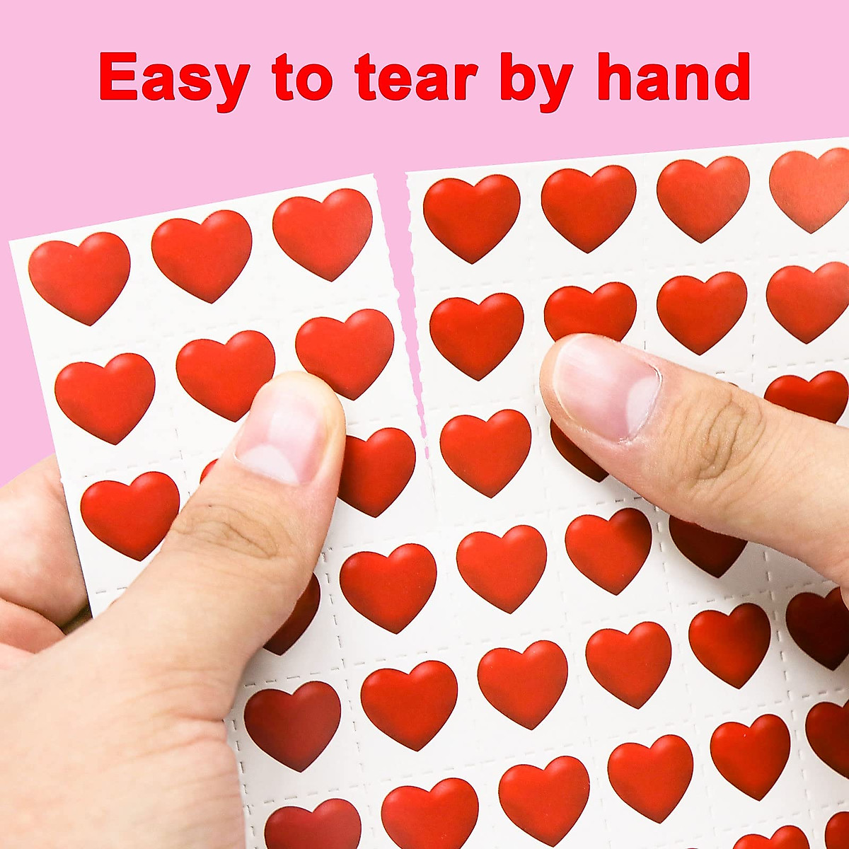 TENDFINE 24 Players Valentine’s Day Bingo Cards - Valentines Bingo Game for Valentine Party School Classroom Family Activities