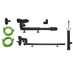 Marine Color Newest Version Sunsun Original Replacement Accessories Canister Filter KIits Inlet Outlet Quick Shut Off Valve Hoses Surface Skimmer Included (HW-3000)