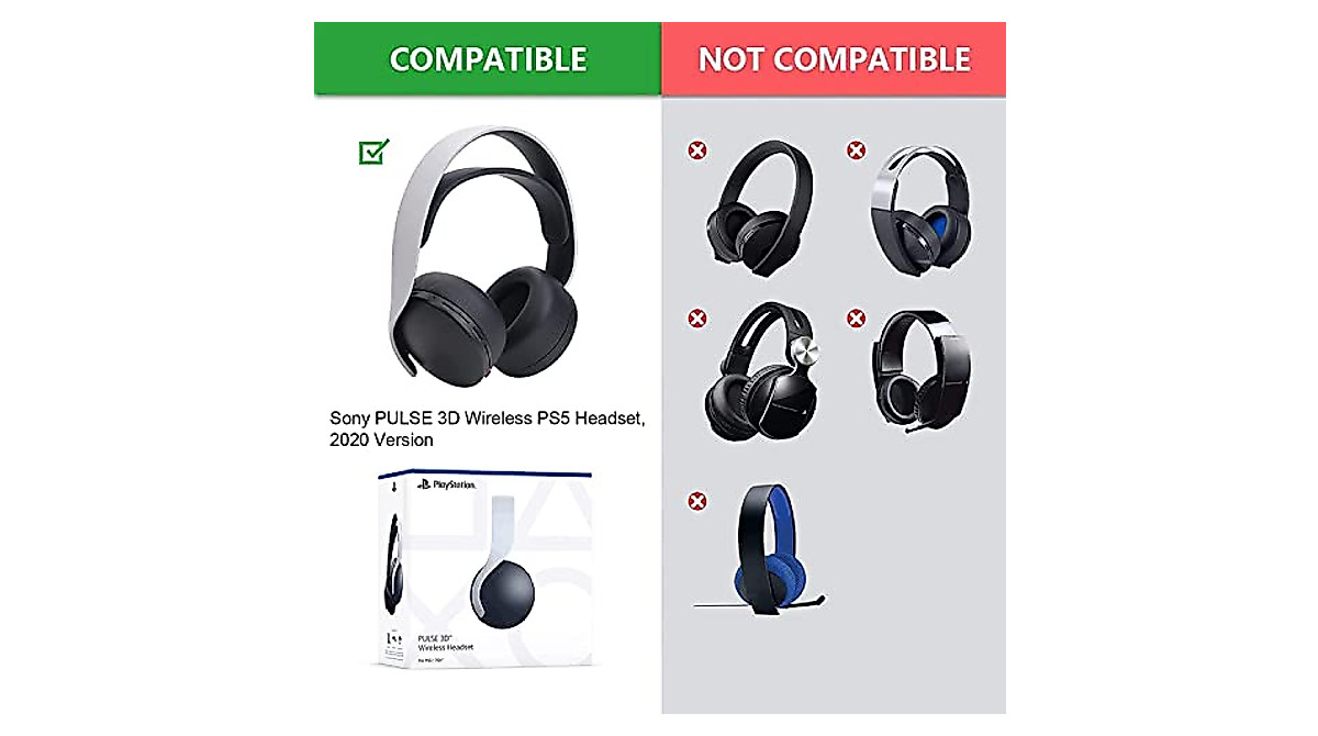 Zotech PS5 Replacement Earpads - Comfortable & Durable