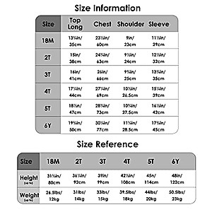 BINIDUCKLING Baby Rainbow Long Sleeve Shirt for Girls Sweatshirt 18 Months