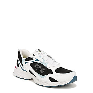 Ryka Womens Standout Walking Shoes White Multi 8 W