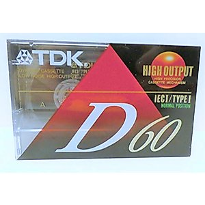 TDK Audiocassettes Superior Normal Bias D60 (Discontinued by Manufacturer)