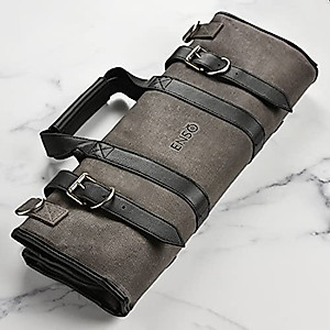 Enso 12-pocket Oil Waxed Canvas Knife Bag