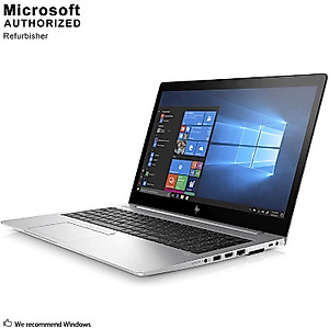 HP Elitebook 850 G3 15.6 HD, Core i5-6300U 2.4GHz, 16GB RAM, 512GB Solid State Drive, Windows 10 Pro 64Bit (Renewed)
