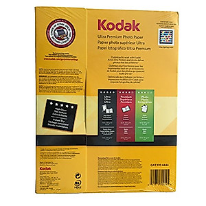 Kodak Ultra Premium Photo Paper High Gloss - 50 Sheets - 8.5 x 11