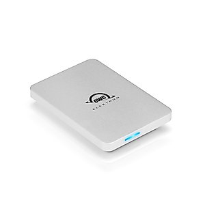 OWC Envoy Pro Elektron Portable 2TB SSD, Super Fast External SSD with up to 1250MB/s Performance, USB 3.2 Gen 2 and USB 2.0/3.0 Backwards and Universally Compatible, NVMe Powered Portable SSD