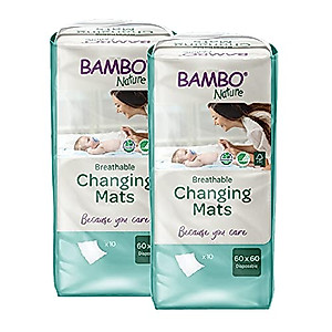Bambo Nature Changing Mat: Bio-Based, 20 Count