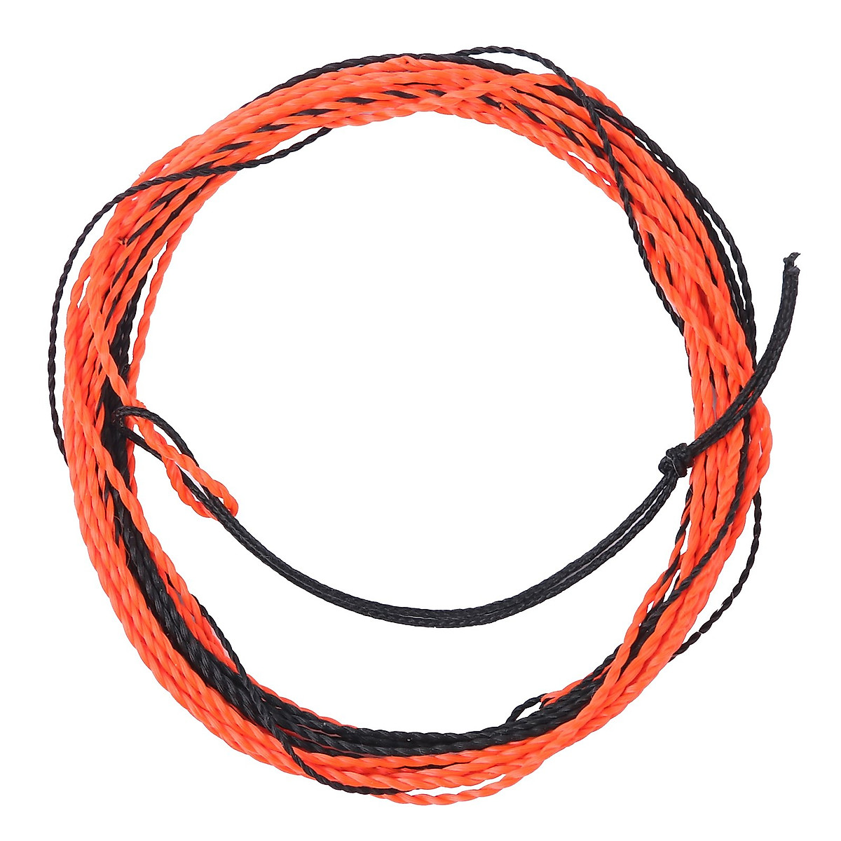 Maxcatch Tenkara Tapered Fly Fishing Line Braided Furled Line 12/13ft (Orange/Black, 13ft)